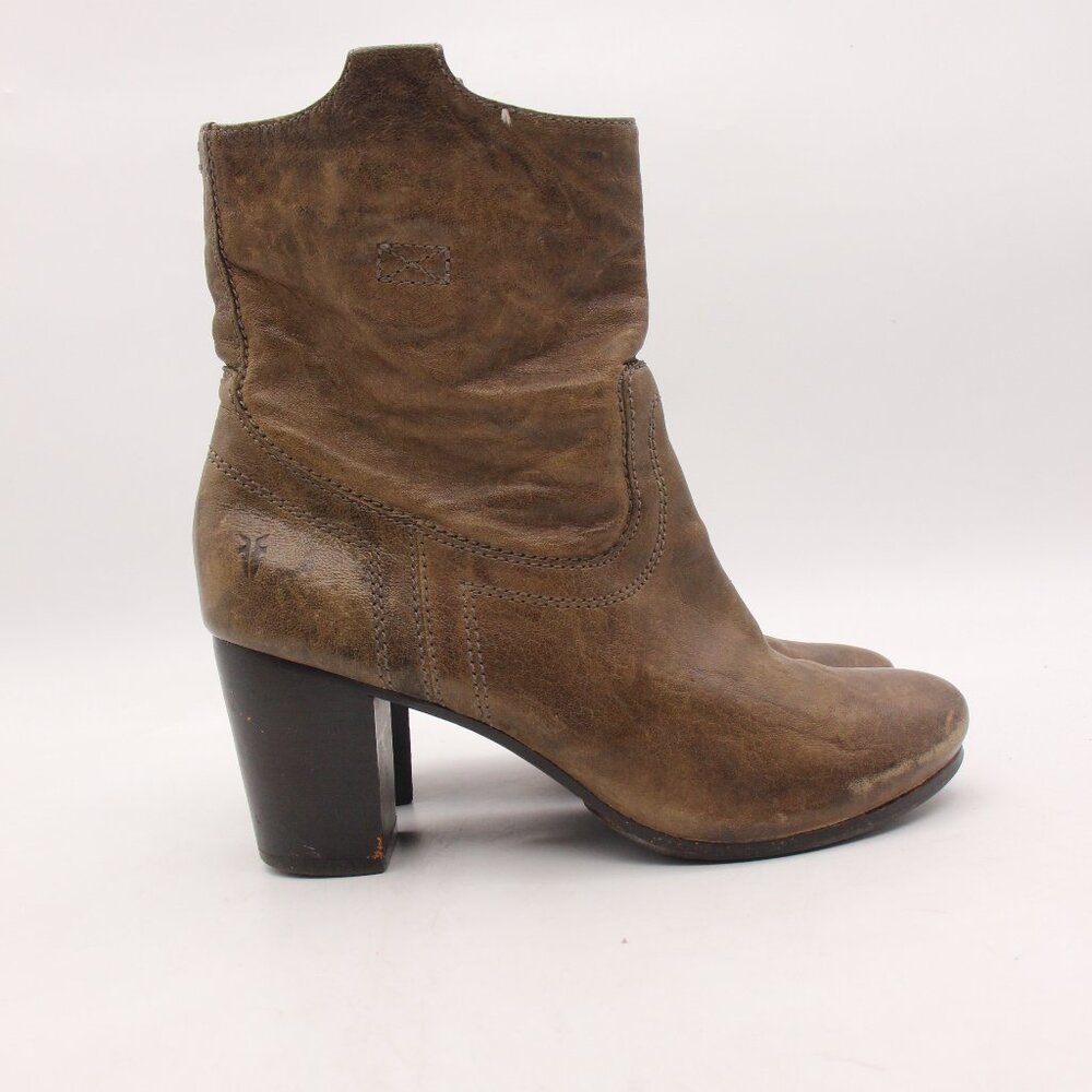 Frye The Frye Company Women's 7.5 M Boots Carson Mid … - Gem